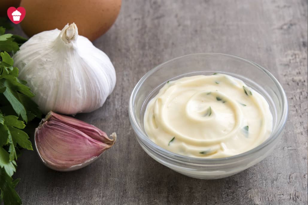 Receta de Salsa Alioli express - Recetas Sin Lactosa